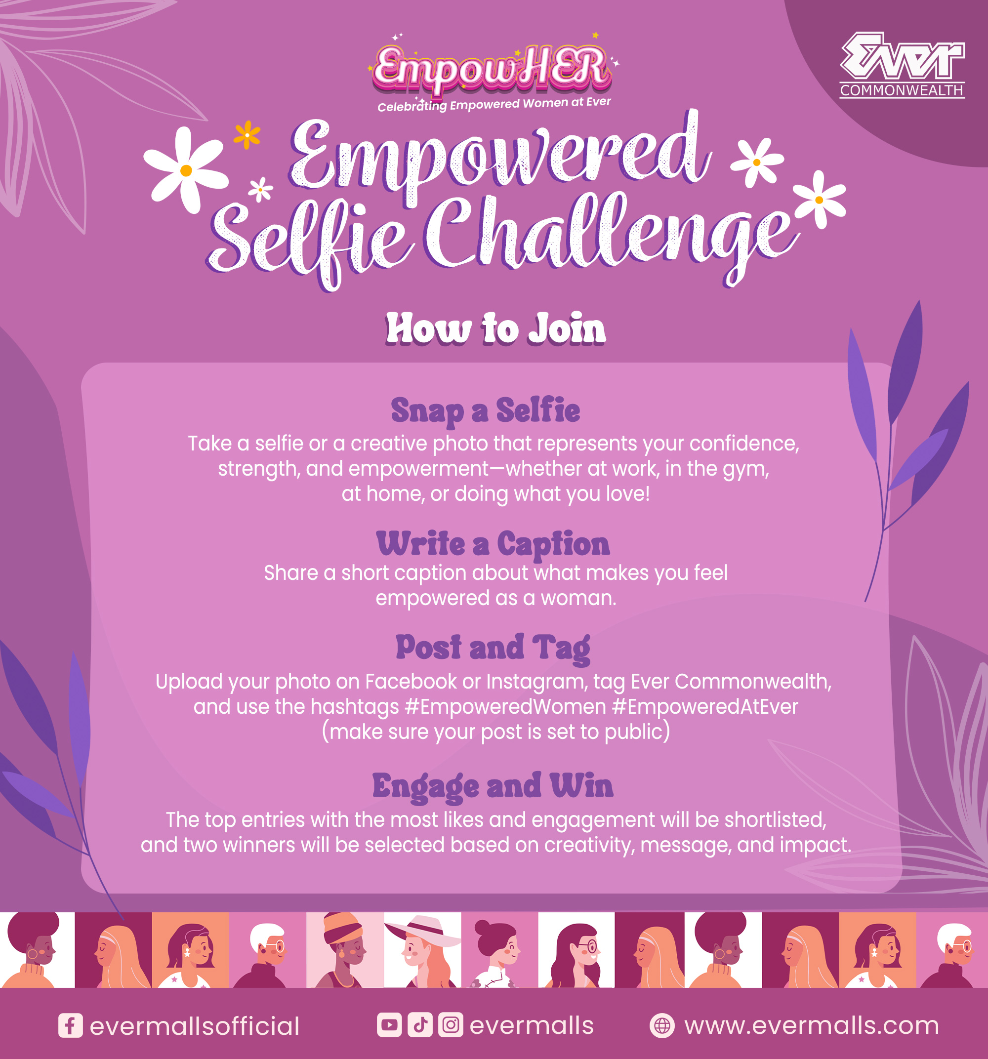 EmpowHER Selfie Challenge - Ever Commonwealth