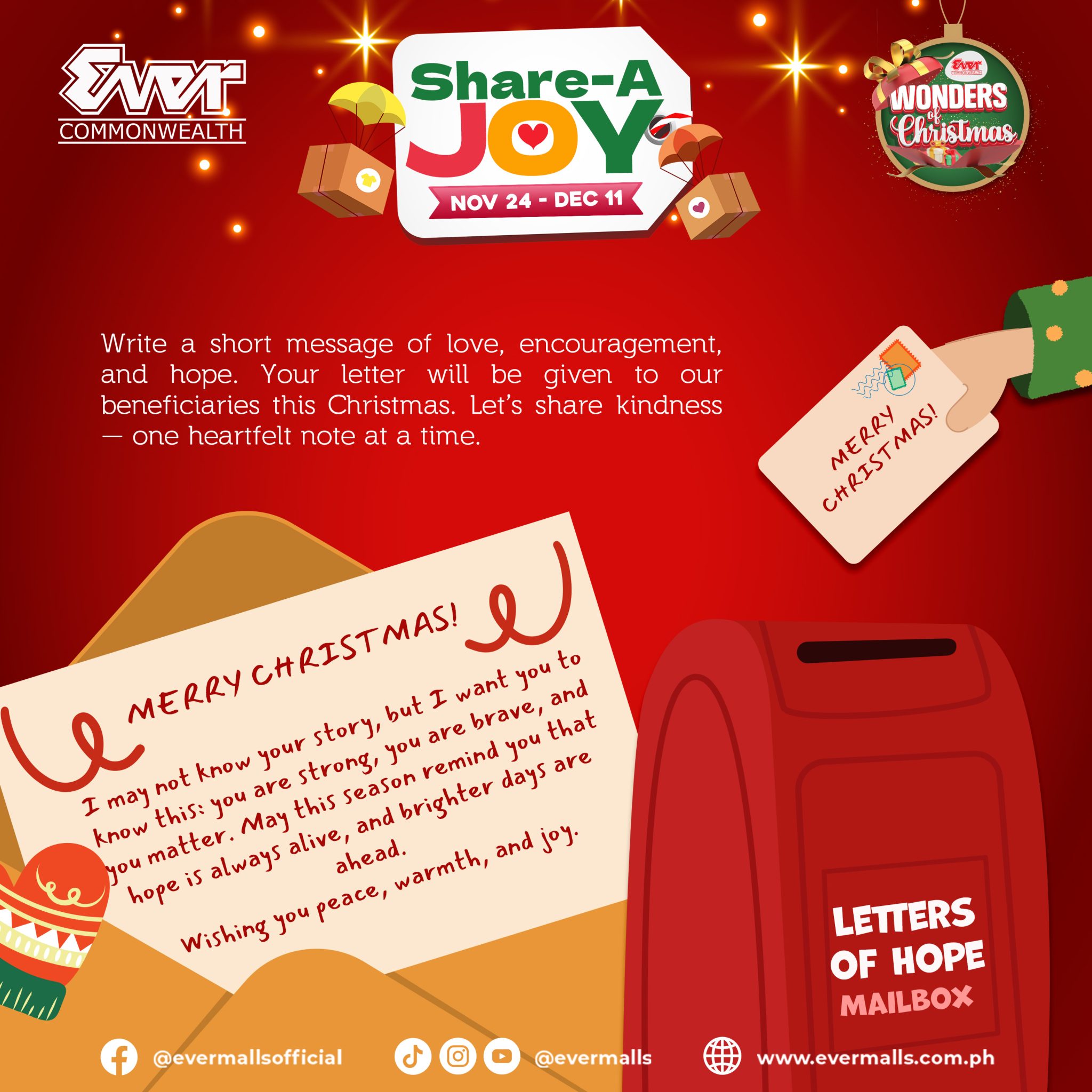 Shop & Share-A-Joy Program - Ever Commonwealth